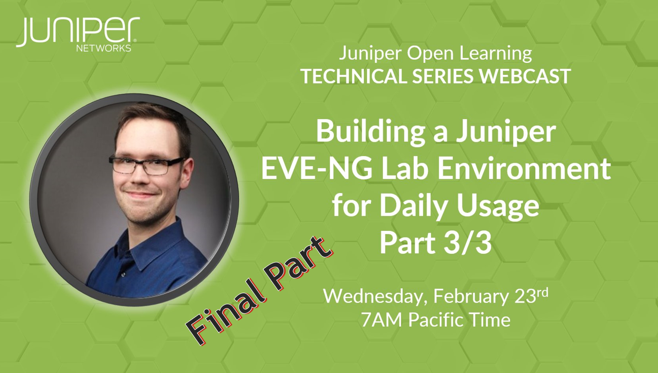 Building A Juniper Eve Ng Lab Environment For Daily Usage Part 33 Slides Netzwerkonkels Blog